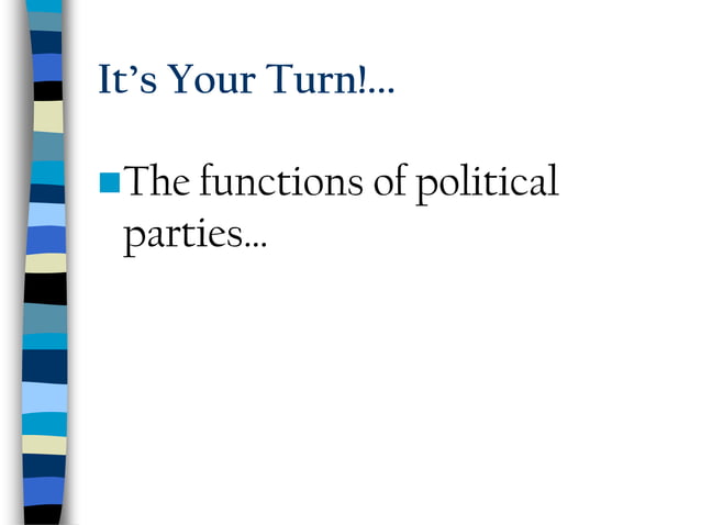 Political Parties & Election Process | PPT