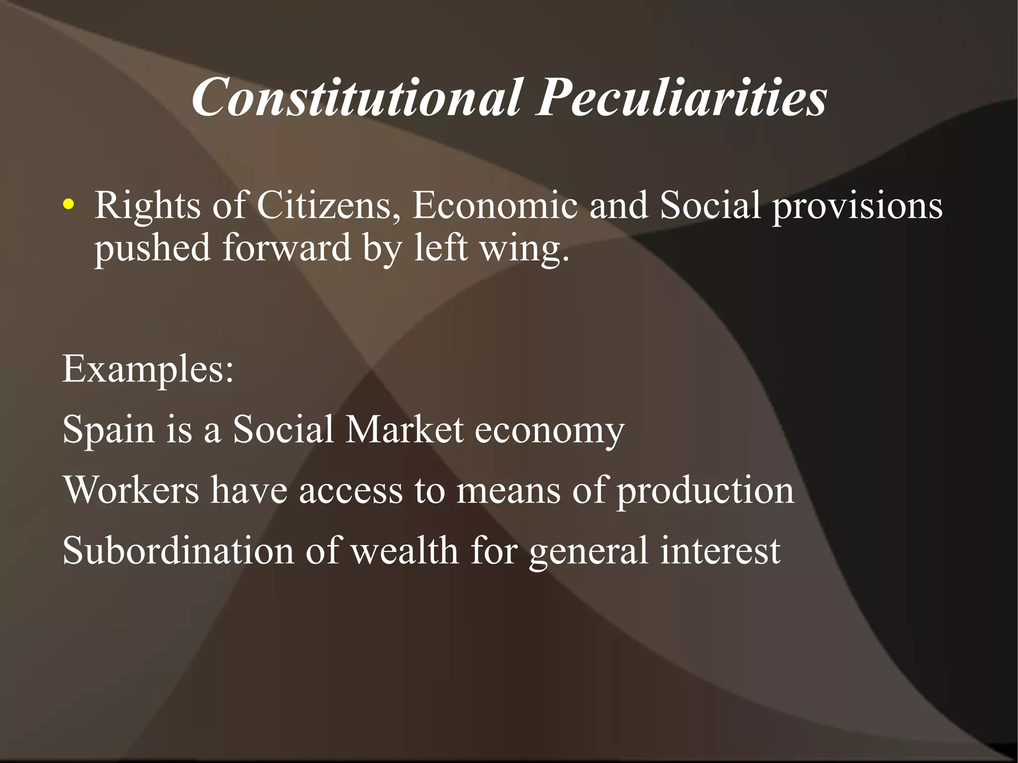 Political Parties In Spain | PPT