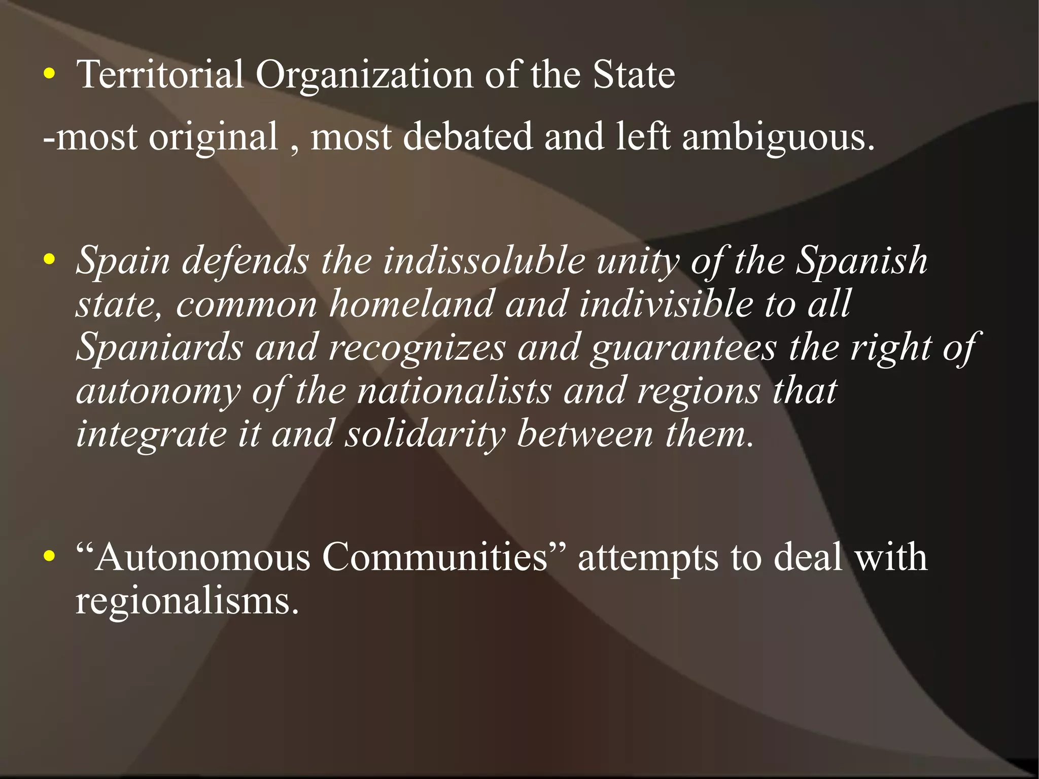 Political Parties In Spain | PPT