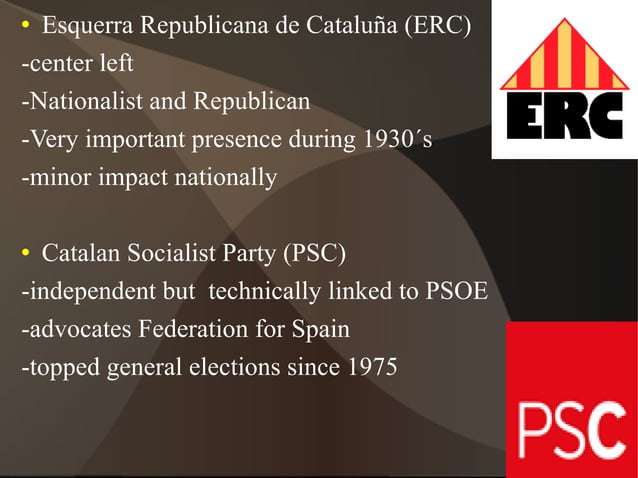 Political Parties In Spain | PPT
