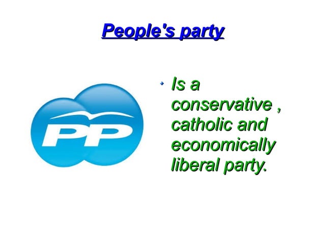 Political parties in spain | ODP
