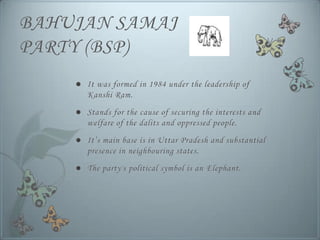 Political parties of india | PPTX