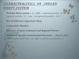 Political parties of india | PPTX