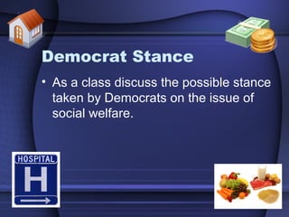 Political Party Stances | PPT | Civic affairs | Politics