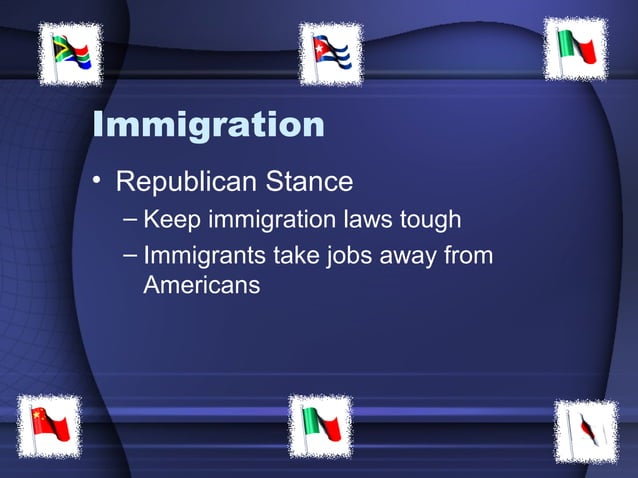 Political Party Stances | PPT