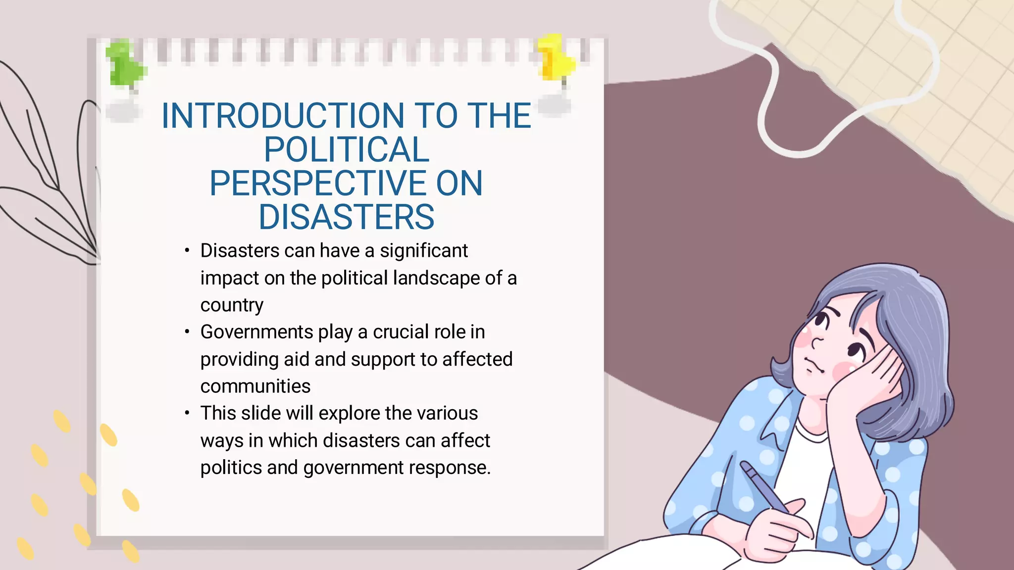 Political Perspective 1.pdf | Disasters