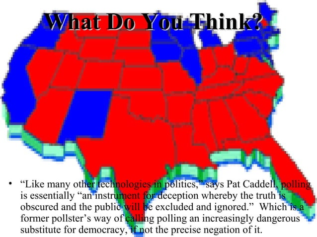Political polling powerpoint | PPT