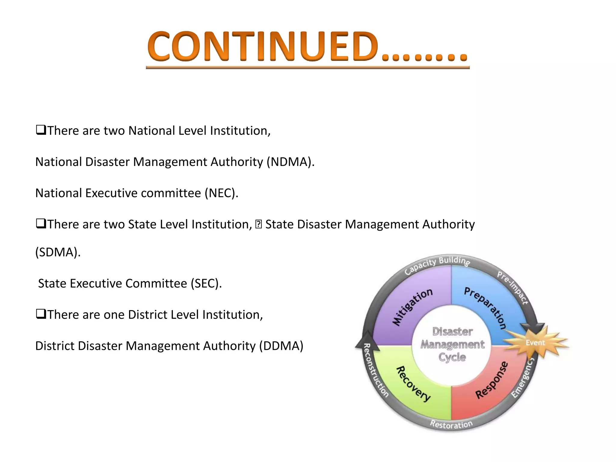 Public administration in disaster management | PPTX