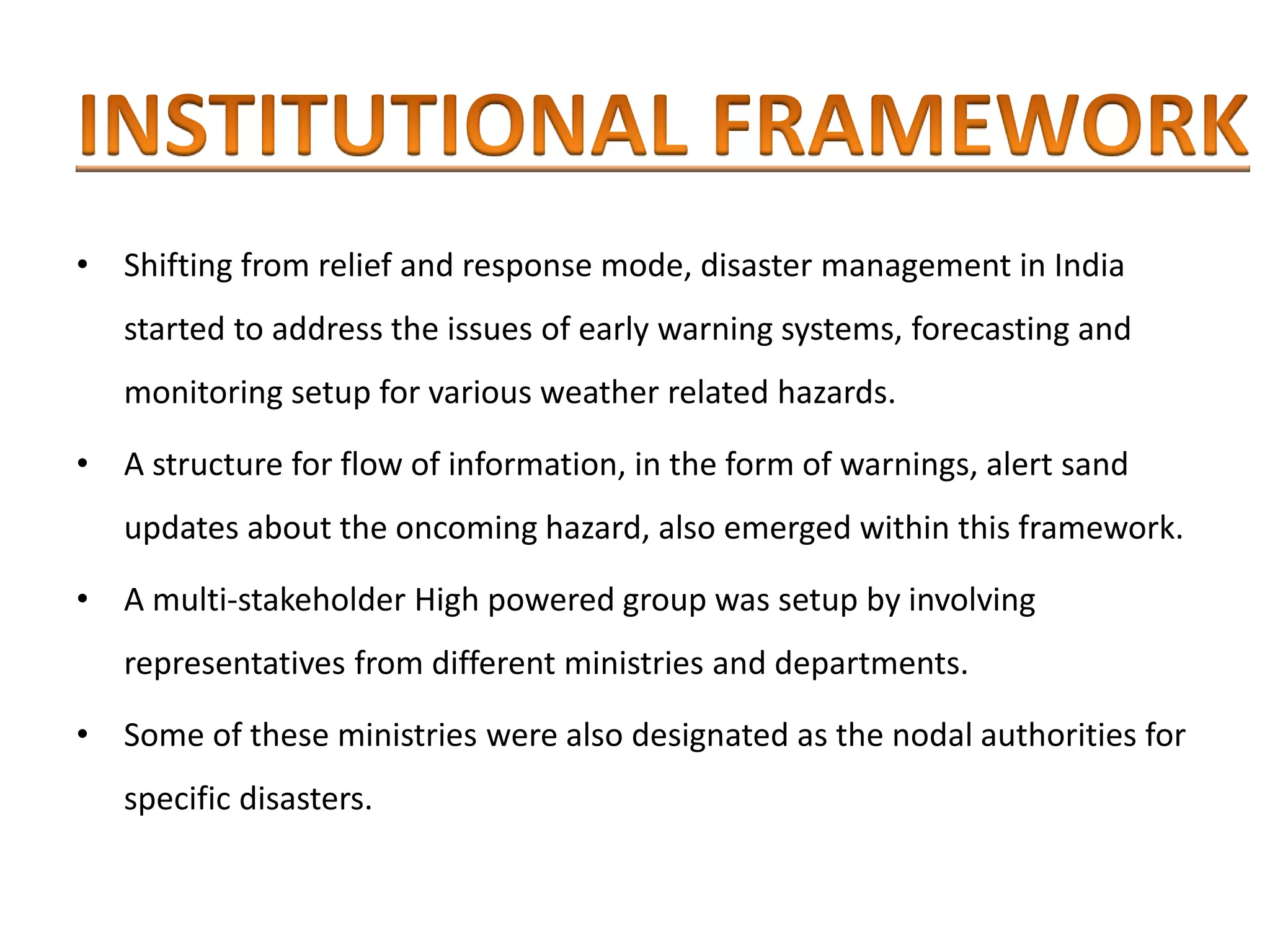 Public administration in disaster management | PPTX