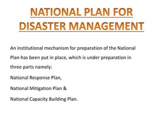 Public administration in disaster management | PPTX