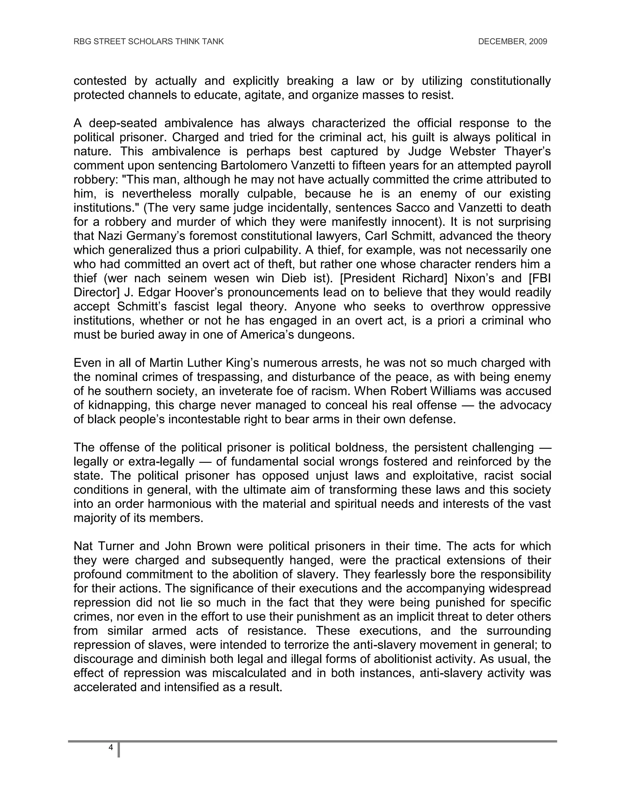 Political Prisoners, Prisons, and Black Liberation-by Dr. Angela Y ...