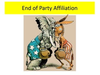 Political realignment and dealignment | PPTX