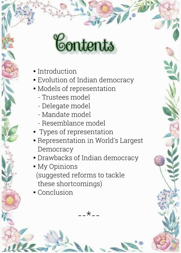 Political representation and reform in Indian electoral system | PDF