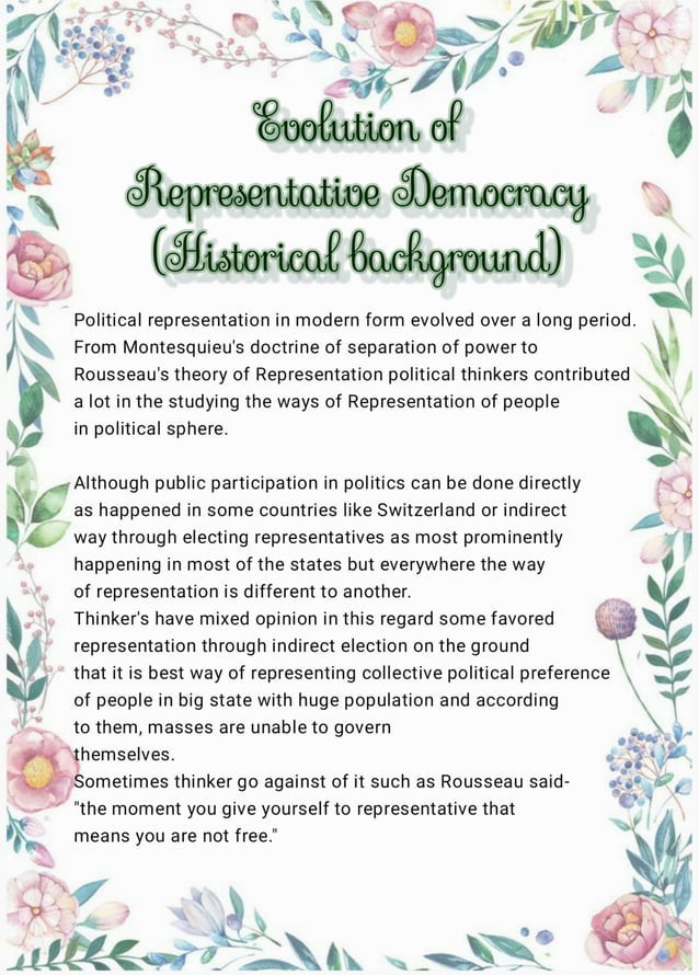 Political representation and reform in Indian electoral system | PDF