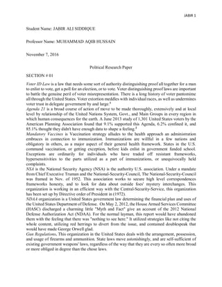 Political research paper | PDF | Political Issues & policy | Politics