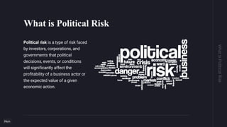 Political Risk | PDF