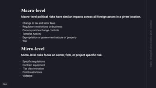 Political Risk | PDF
