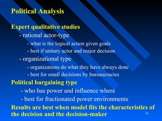 Political risk assessment | PPT