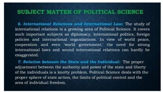 Political science 1 | PPT