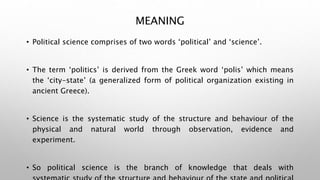 Political science 12 | PPTX