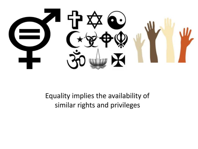 Political Science - Equality | PPTX | Political Issues & policy | Politics