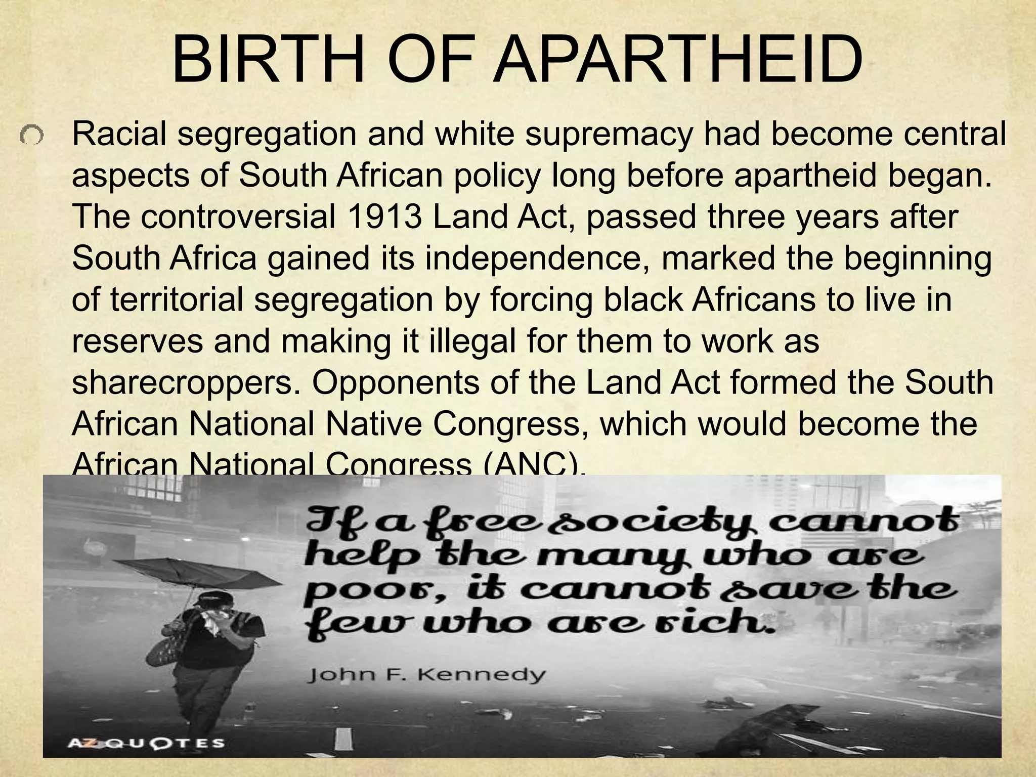 APARTHEID | PPTX