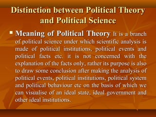 Political science | PPT