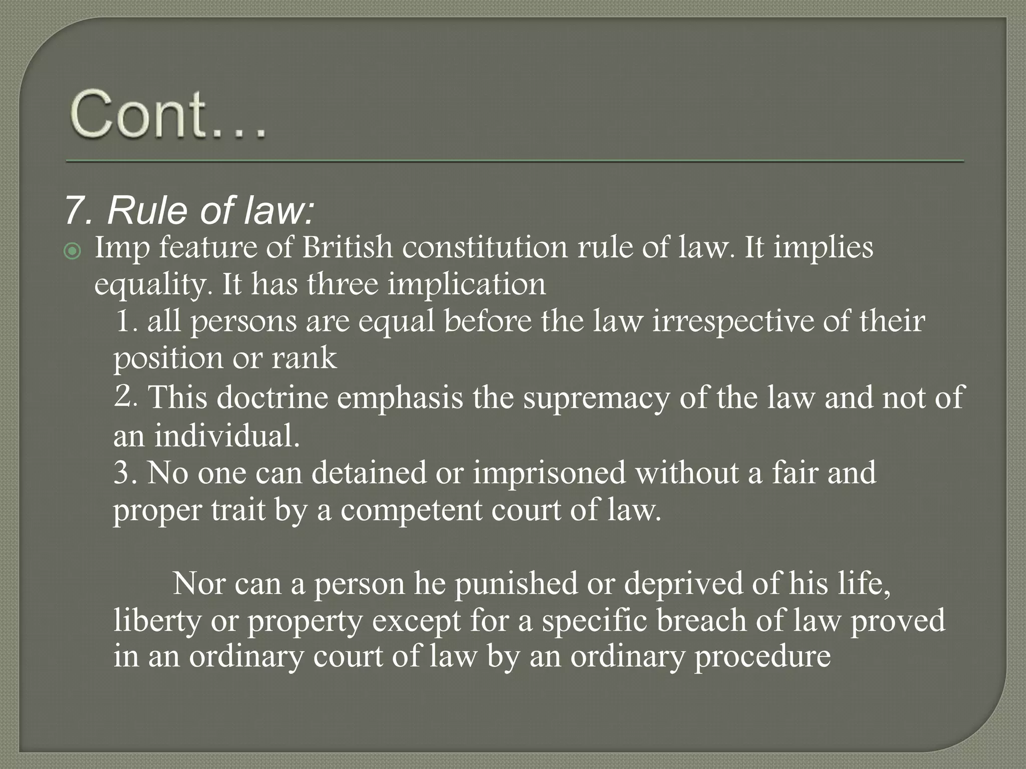 British Constitution | PPTX