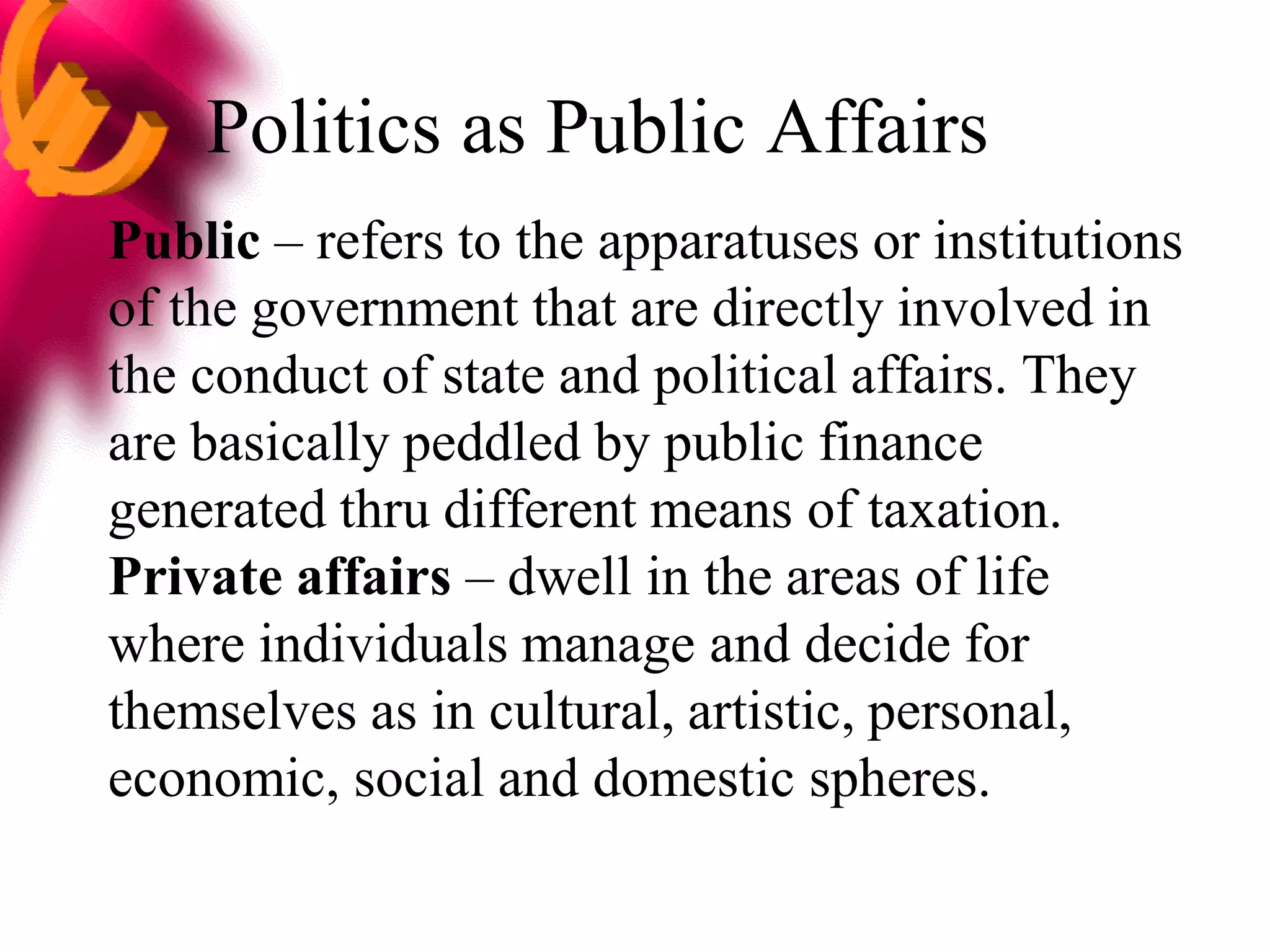 Political science part i | PDF