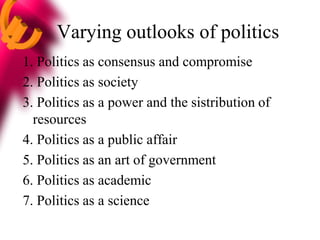 Political science part i | PDF