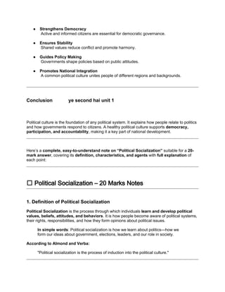 political science (5).docx punjab university | DOCX