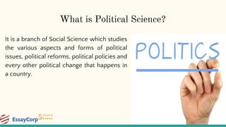 Political Science Assignment Help | PDF