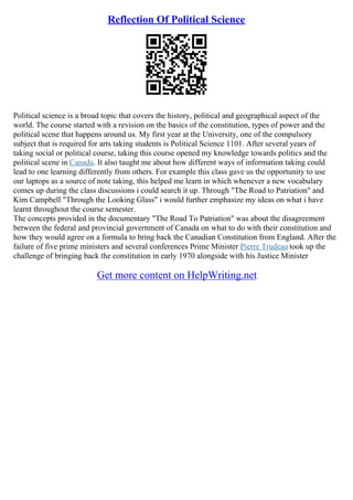 Political Science Essay Topics | PDF