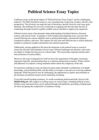 Political Science Essay Topics.pdf