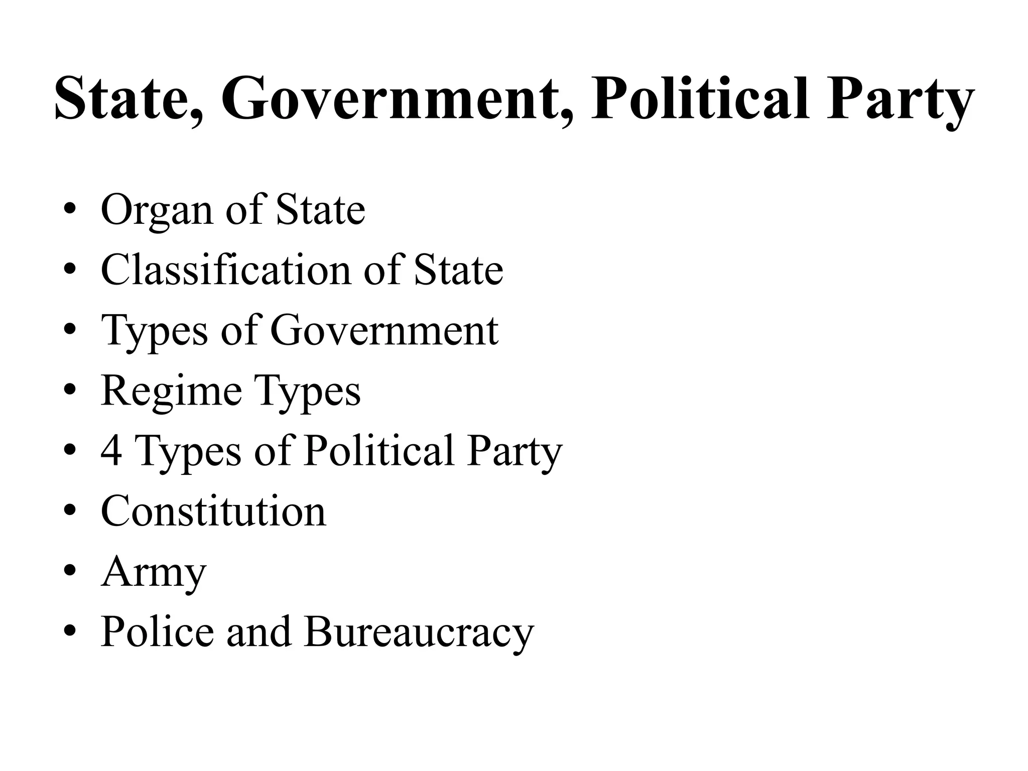Political science (introduction) | PPTX