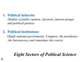 Political science (introduction) | PPTX