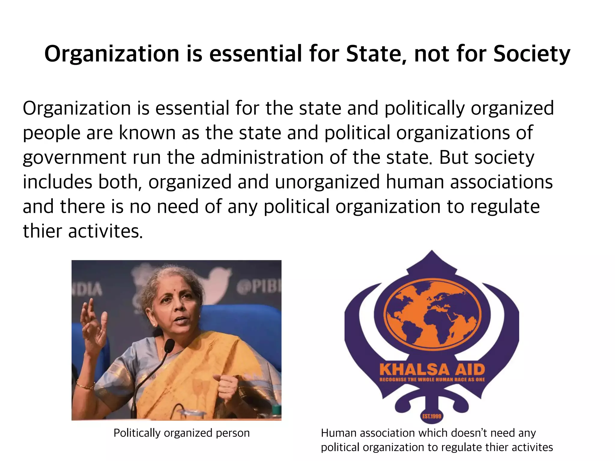 State, Government and Society and differences among them | PDF