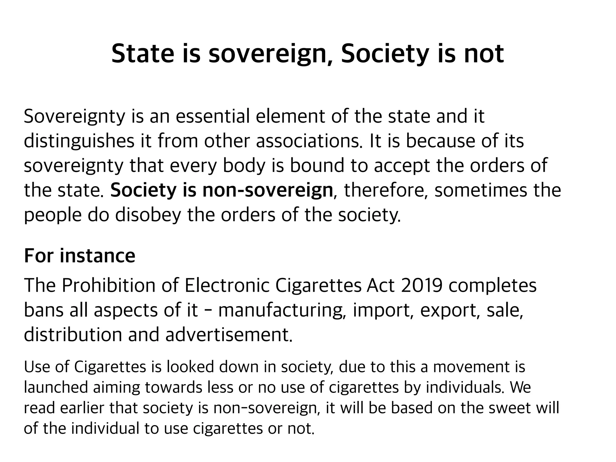 State, Government and Society and differences among them | PDF