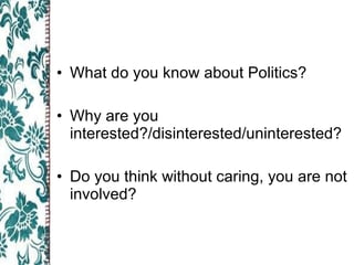 Political science sharp | PPT