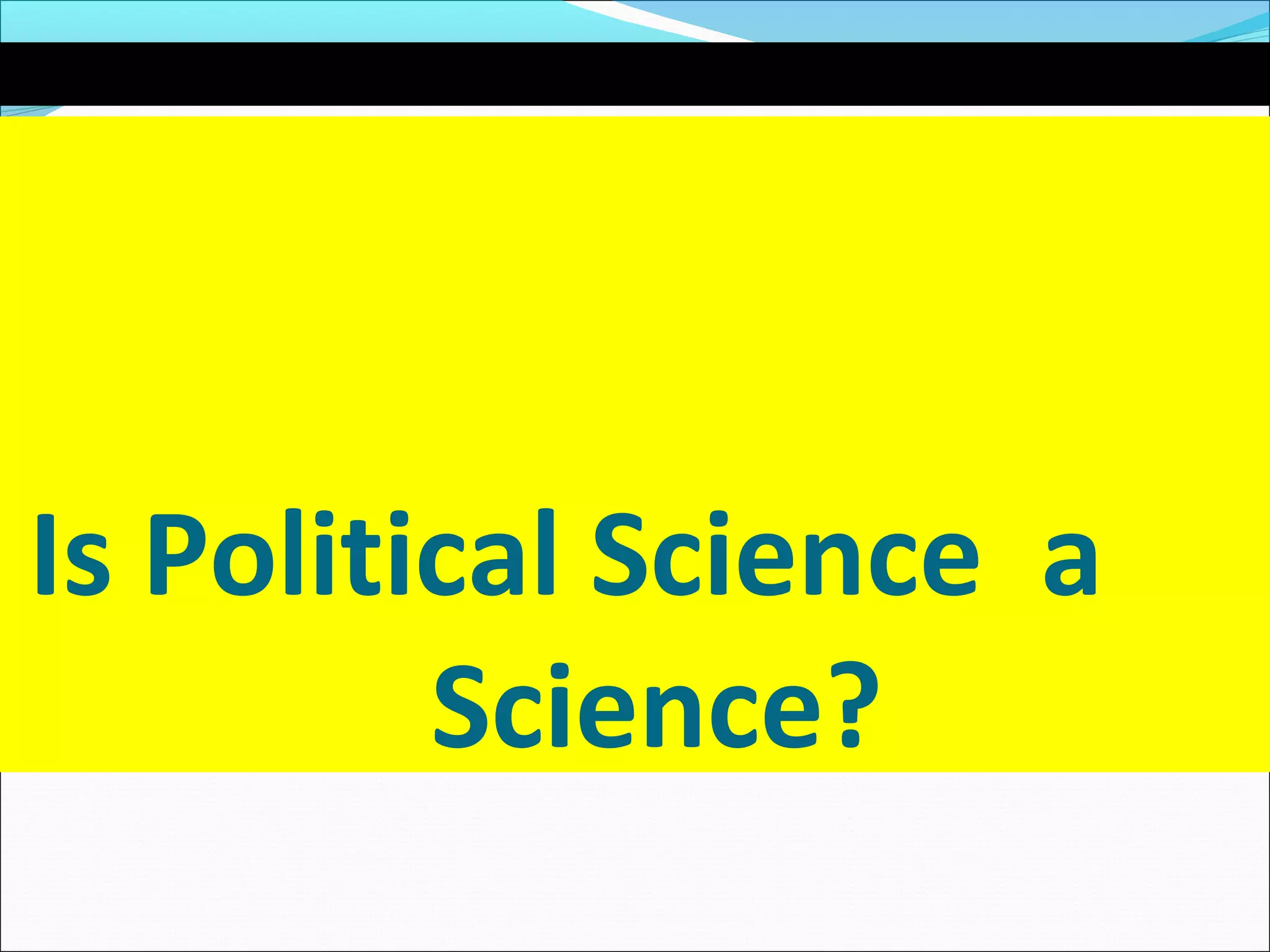 Political science term paper presentaion | PPT | Science