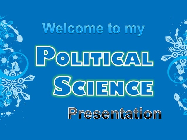 Political science term paper presentaion | PPT | Science