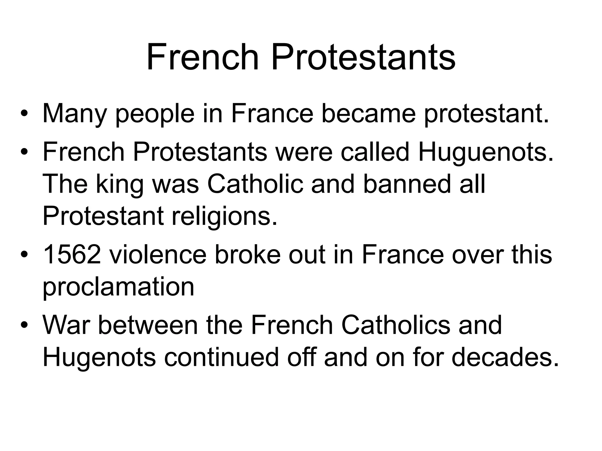 Political & Social changes during the Reformation | PPTX