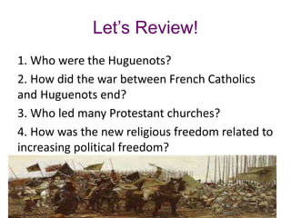 Political & Social changes during the Reformation | PPTX