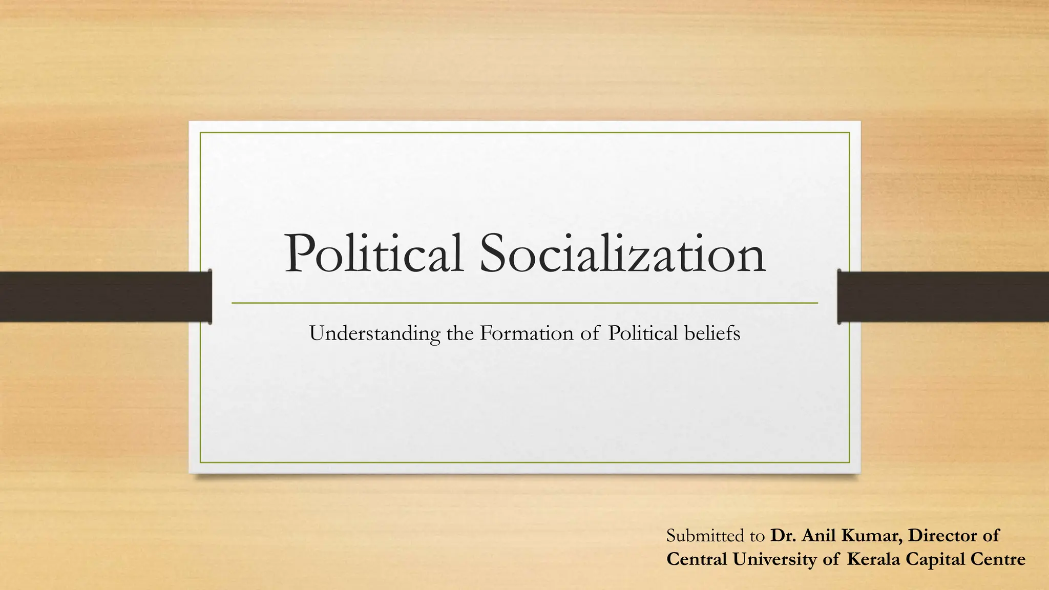 Political Socialization by Sanskar.pptx