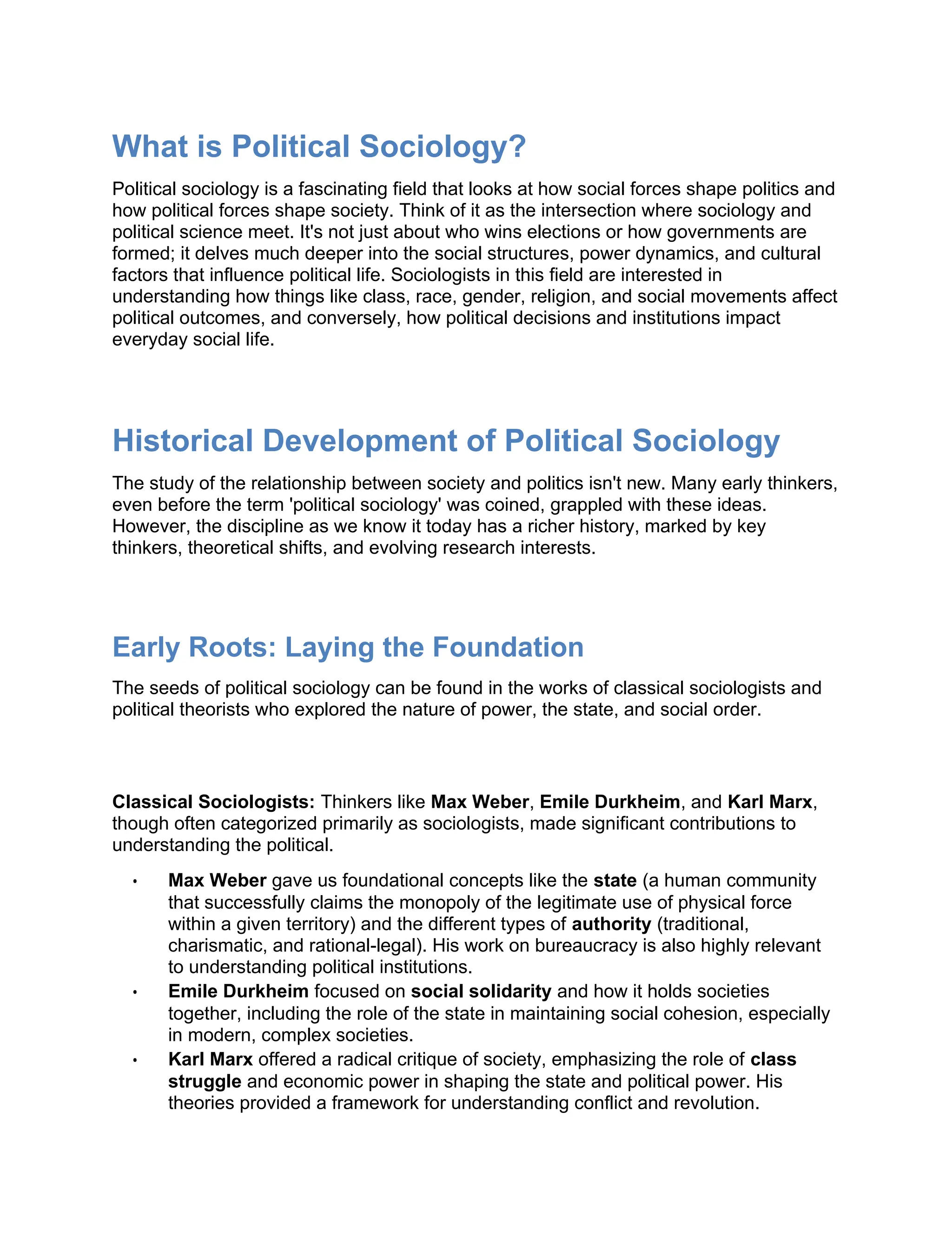 Political Sociology Explained Simply.docx