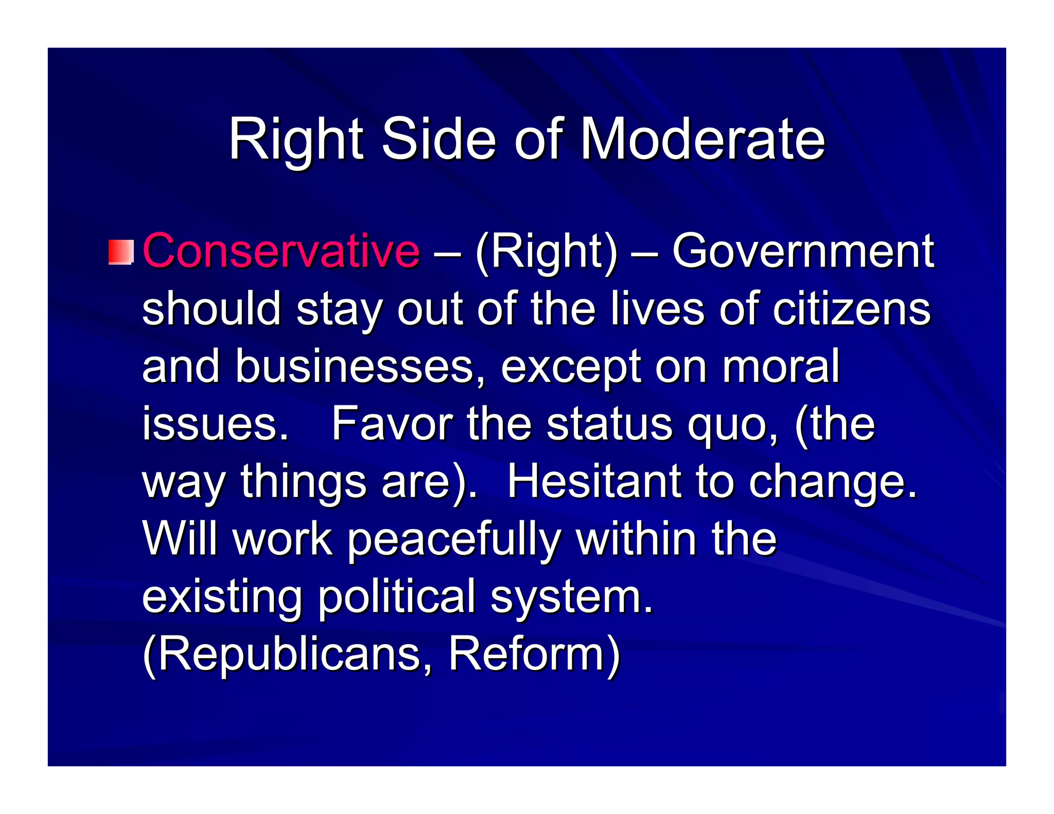 Political spectrum | PDF