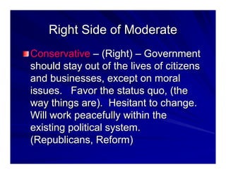 Political spectrum | PPT