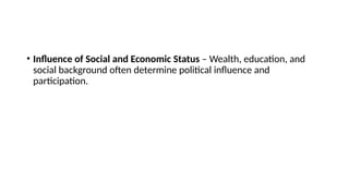 POLITICAL STRATIFICATION.pptx UNDERTANDING CULTURE | PPTX