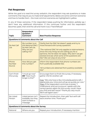 Political Survey Best Practices Guide | PDF