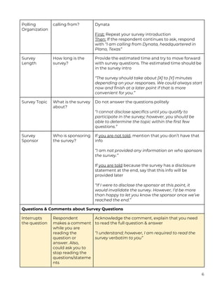 Political Survey Best Practices Guide | PDF